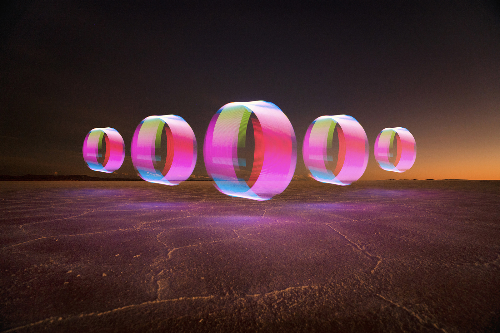 Inside the Hypnotic Light Paintings of Clara Garrido